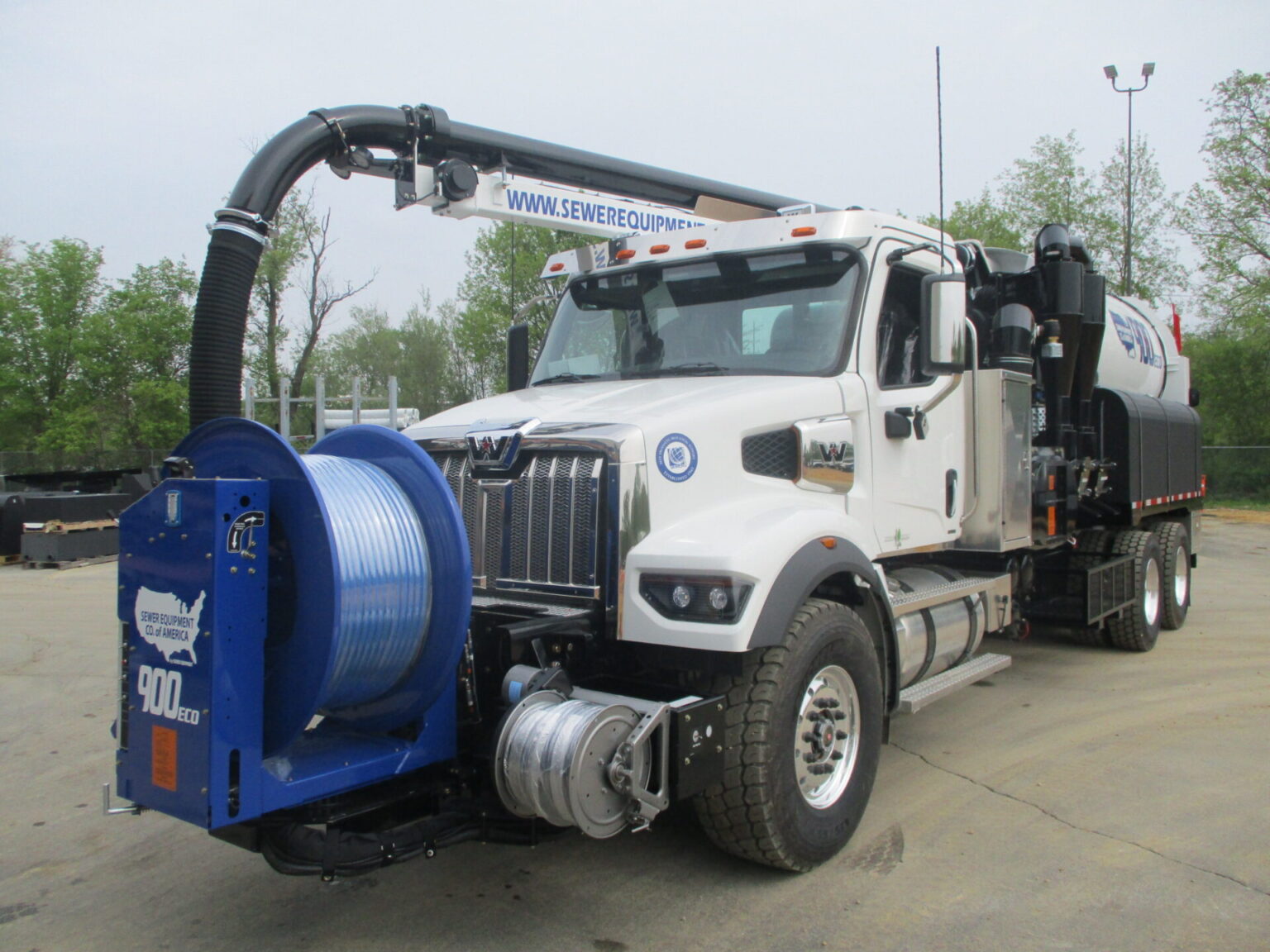 Sewer Equipment 900 ECO Combo Sewer Cleaner | Heavy Duty Equipment ...