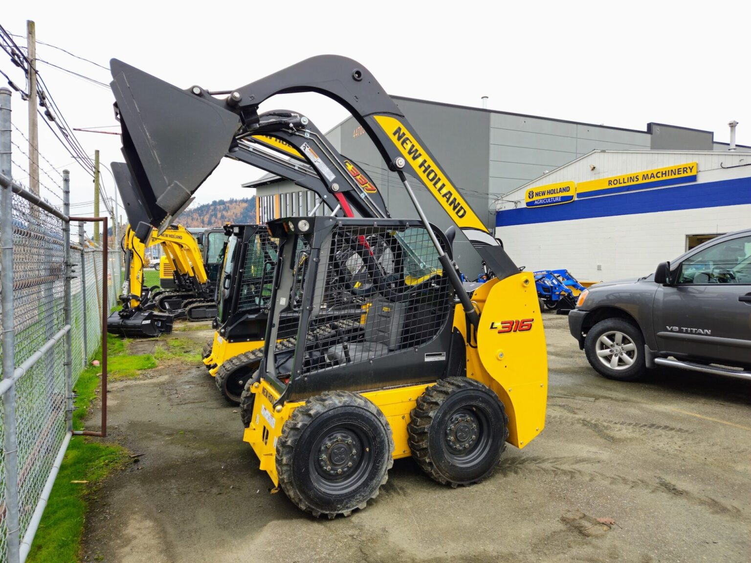 New Holland L316 Skid-Steer - Construction Equipment | Heavy Duty ...